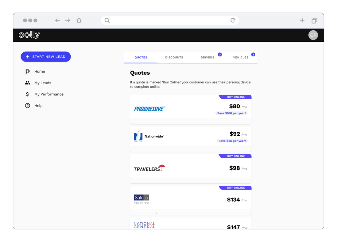 Contact Polly Insurance