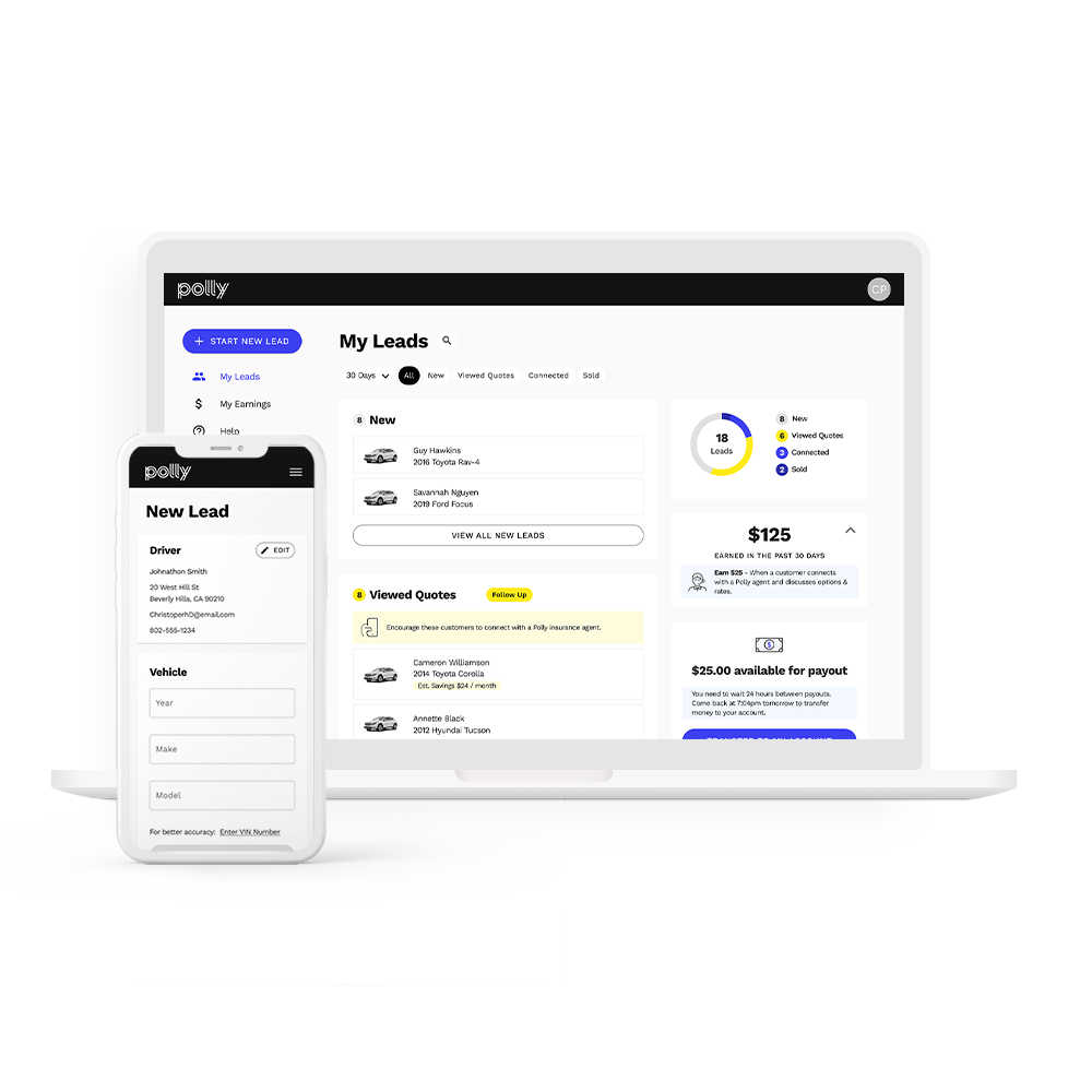 For Dealers Mobile App | Polly