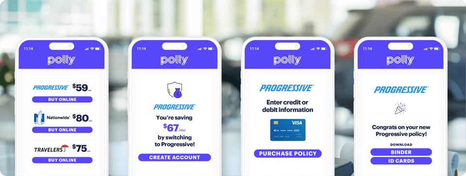 Explore Polly's Embedded Insurance Products
