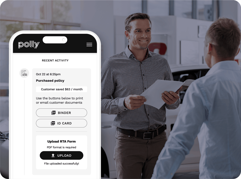 Explore Polly's Embedded Insurance Products