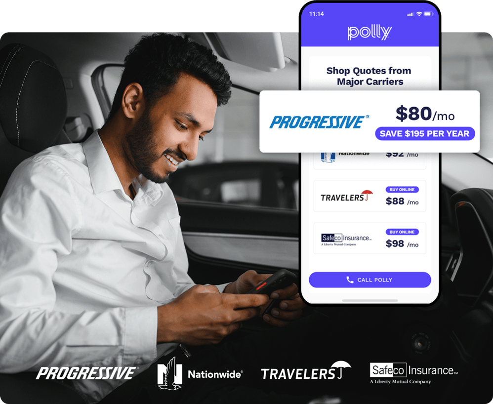 Request a Demo | Polly Embedded Auto Insurance
